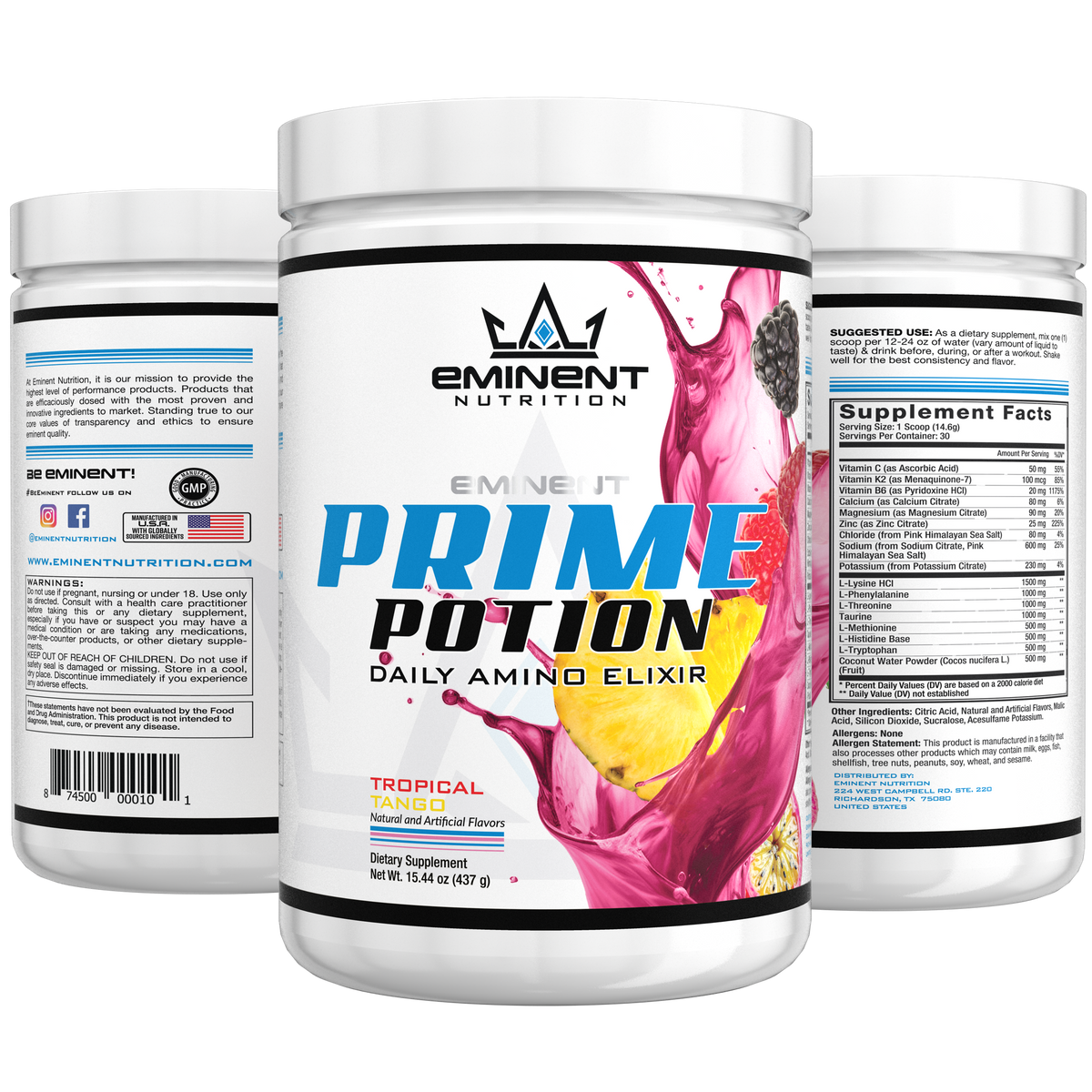 Prime Potion – Eminent Nutrition