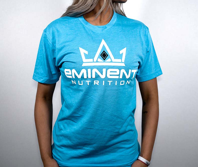 Blue Eminent Graphic Tee – Eminent Nutrition